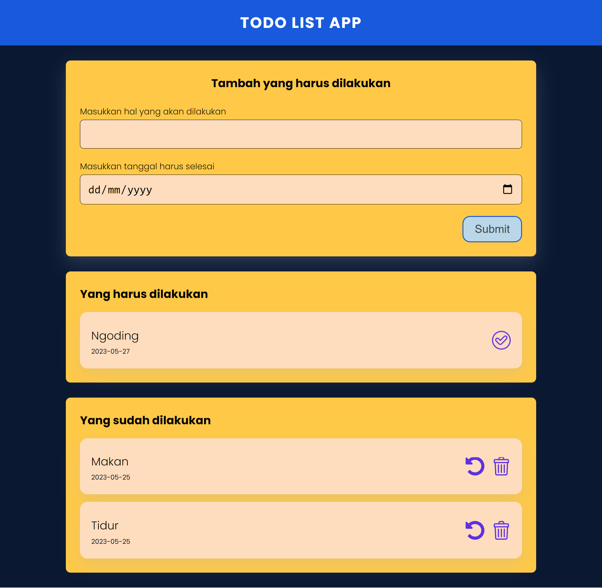 GitHub - VickyPratama87/todo-apps: Todo Apps adalah aplikasi penjadwalan sederhana yang ...