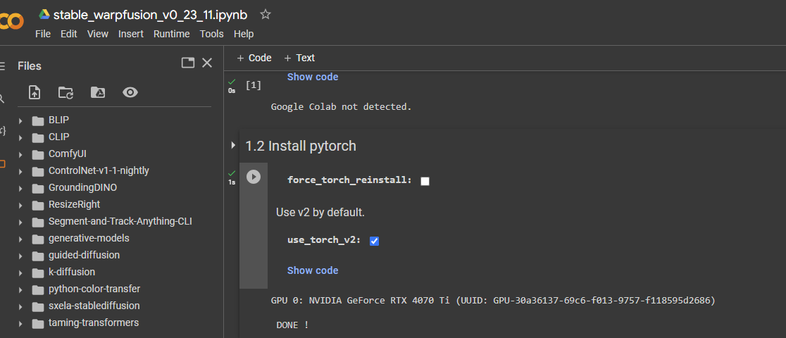 Linux Anaconda Environment Setup · Issue 74 · Sxelawarpfusion · Github 