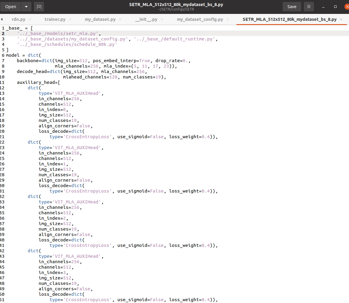 Error occurred while registering custom dataset · Issue #1634 · open-mmlab/mmsegmentation · GitHub