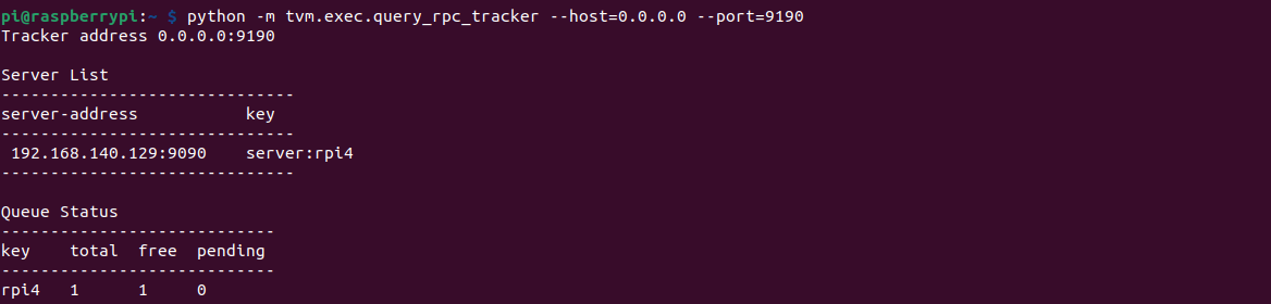 [Bug] Registering device to RPC tracker failed · Issue #13237 · apache/tvm · GitHub