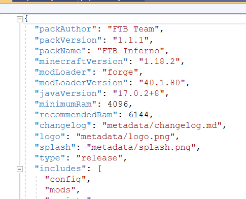[Bug]: Incorrect pack version on metadata · Issue #1522 · FTBTeam/FTB-Modpack-Issues · GitHub