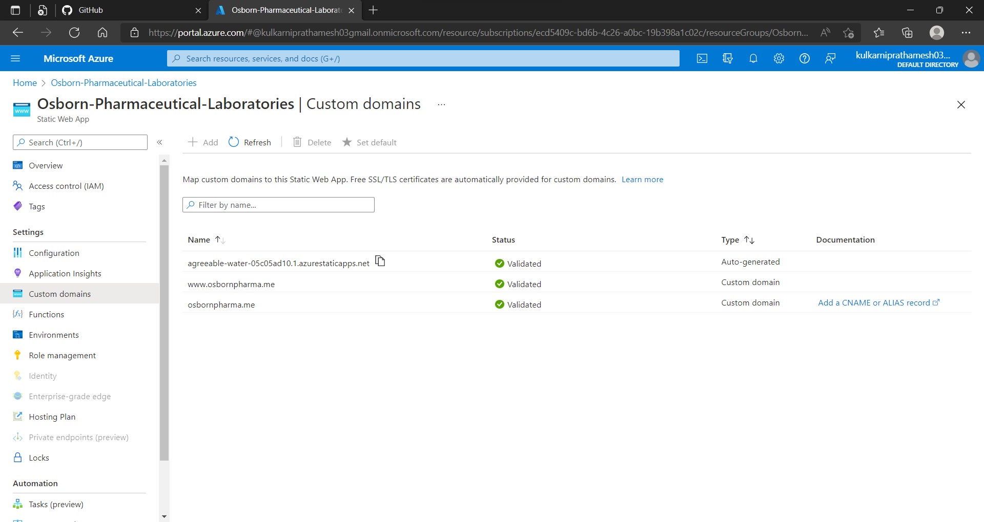 GitHub - prathameshk03/Osborn-Pharmaceutical-Laboratories: Microsoft Azure Project