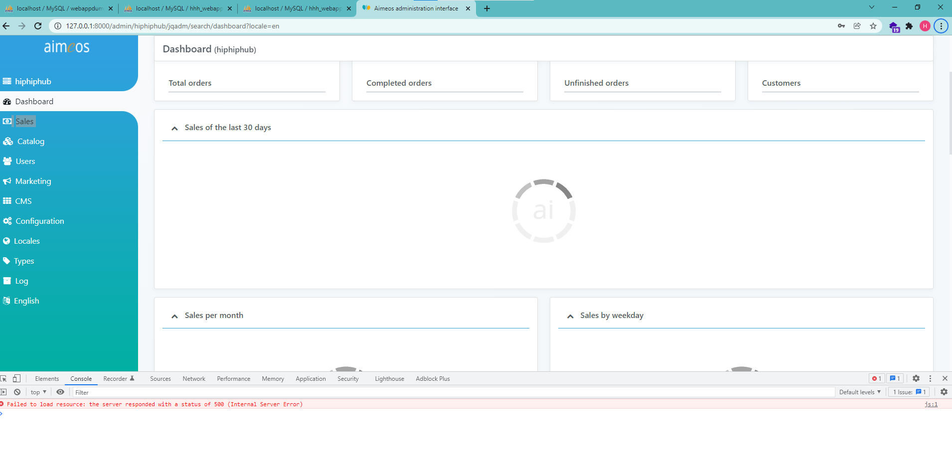 Facing issue after adding extension · Issue #81 · aimeos/aimeos · GitHub