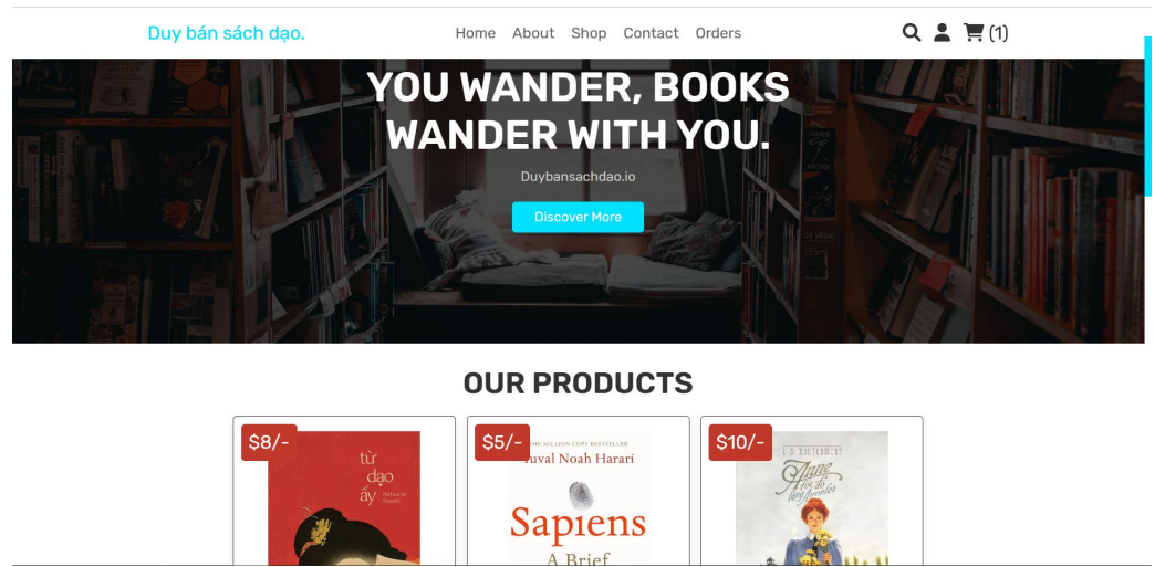 GitHub - EricTra/duybansachdao.github.io: To bring quality and cheap books, “Duy bán sách dạo ...