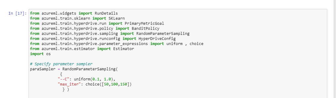 GitHub - NAMU2NI/Udacity-Projects: Optmizing ML Pipeline in Azure