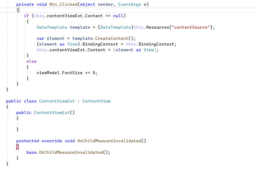 [Bug] OnChildMeasureInvalidated Method is not triggered at runtime ...