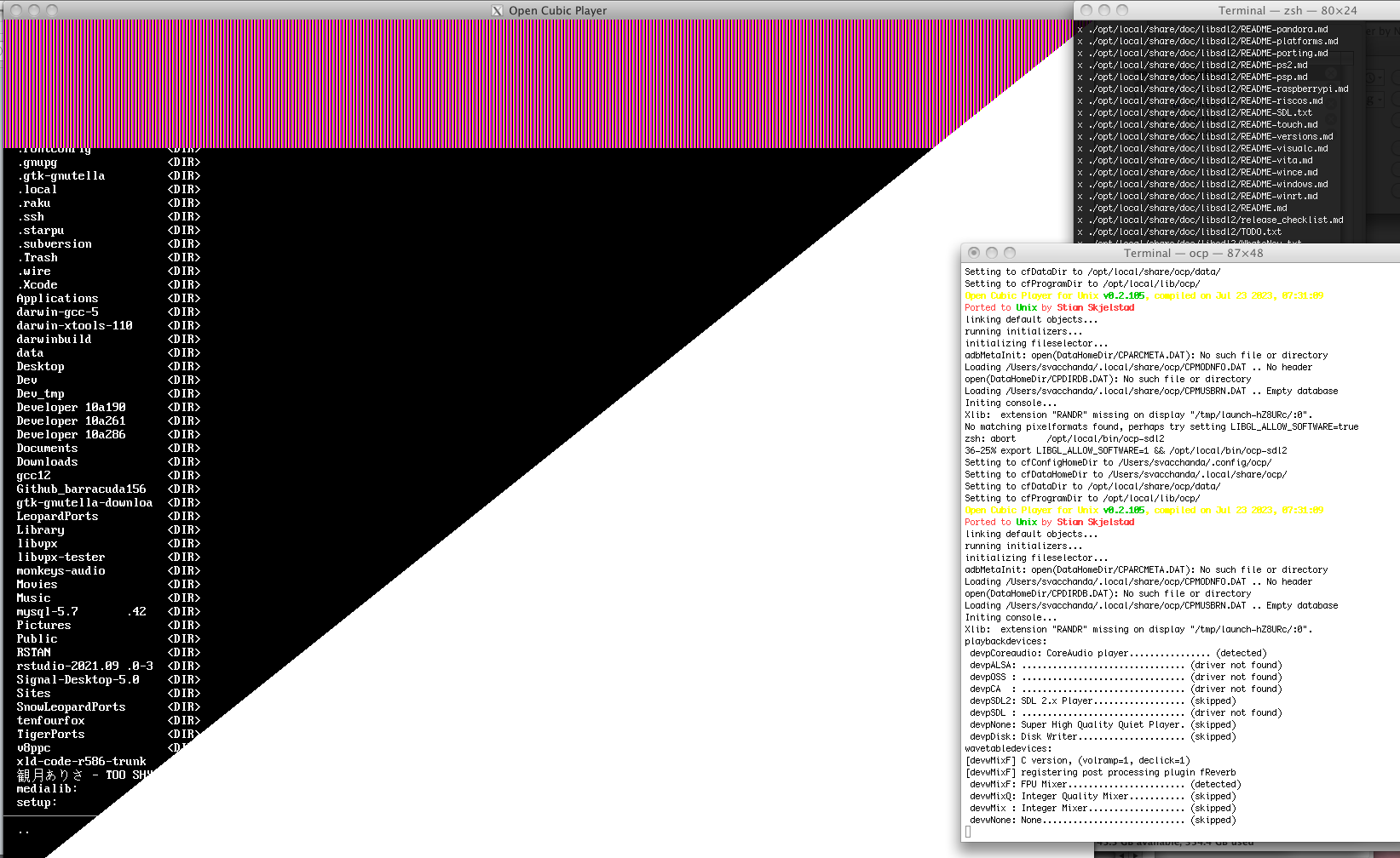 Could we use X11 back-end for older macOS, for which Cocoa one is broken? · Issue #8021 · libsdl ...