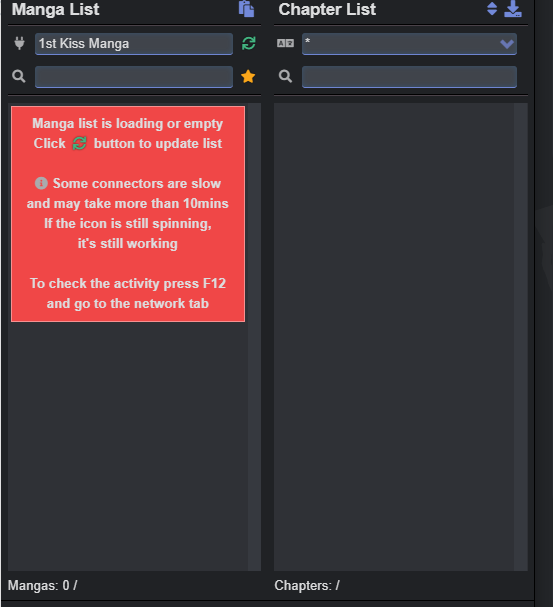 1stkissmanga Connector Not Working · Issue 5551 · Manga Downloadhakuneko · Github