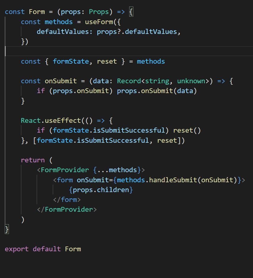 methods.watch isn´t working inside FormProvider · Discussion #7383 · react- hook-form/react-hook-form · GitHub