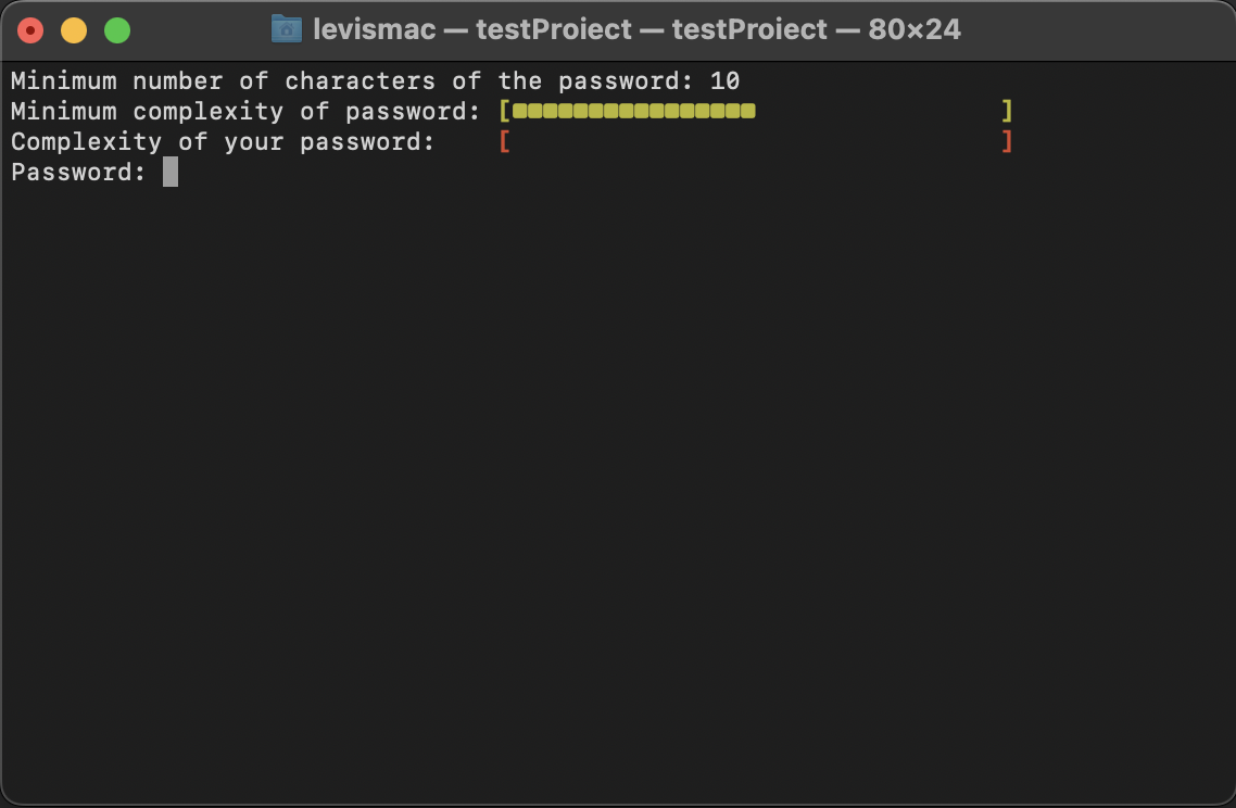 GitHub - leviaici/passwordChecker