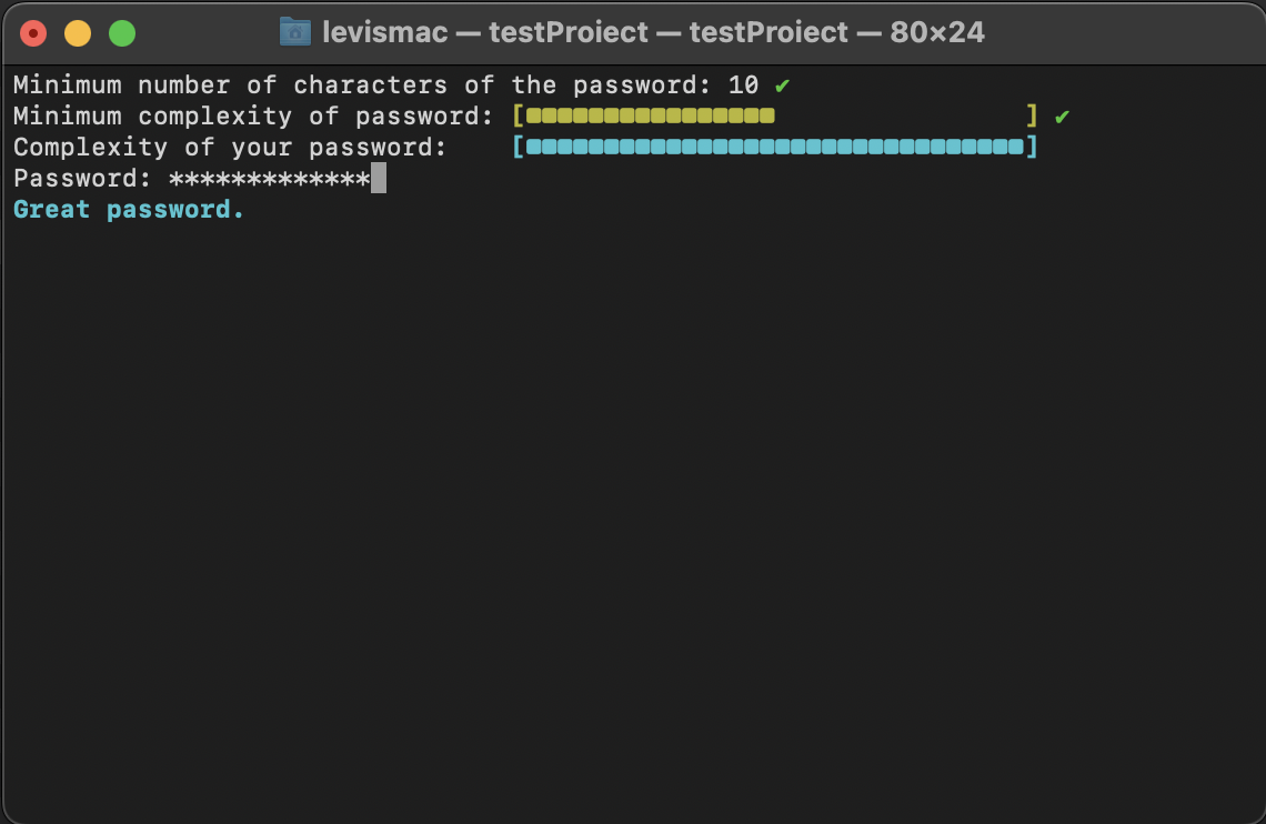 GitHub - leviaici/passwordChecker