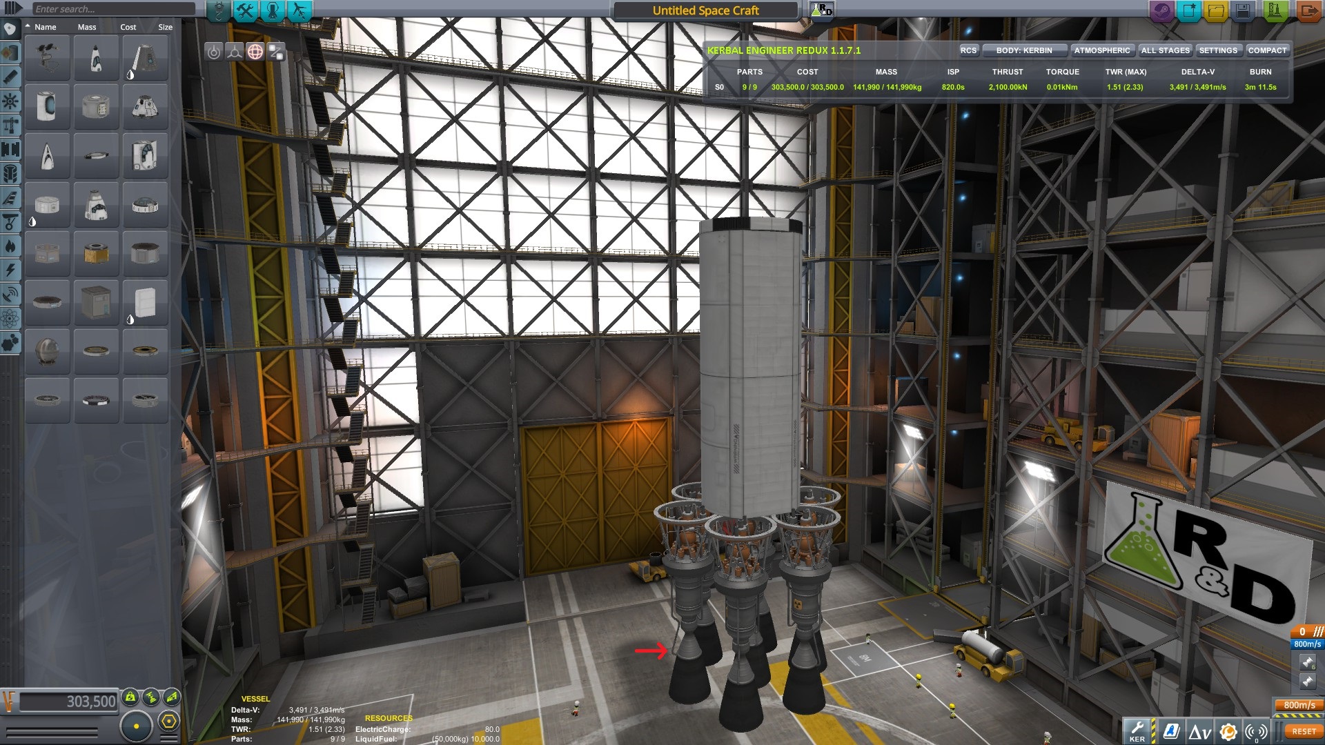 Cherenkov engines have less thrust than expected when clustered · Issue #804 ...