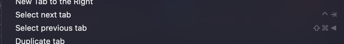 Unable To Bind Select Next Tab As Application Shortcut As Of Osx Monterey · Issue 19066
