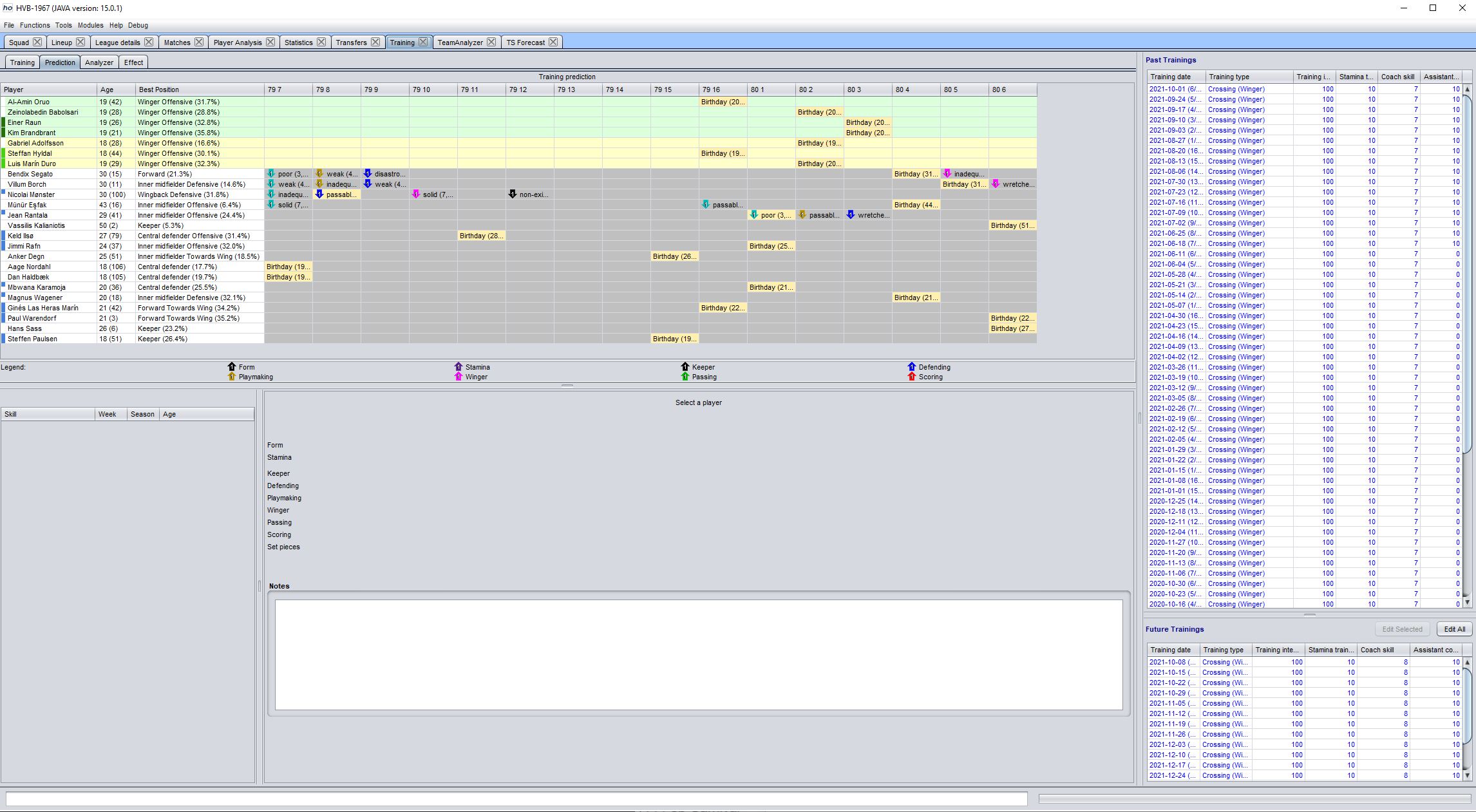 [BUG] Training Application Tab not working · Issue #1214 · ho-dev/HattrickOrganizer · GitHub