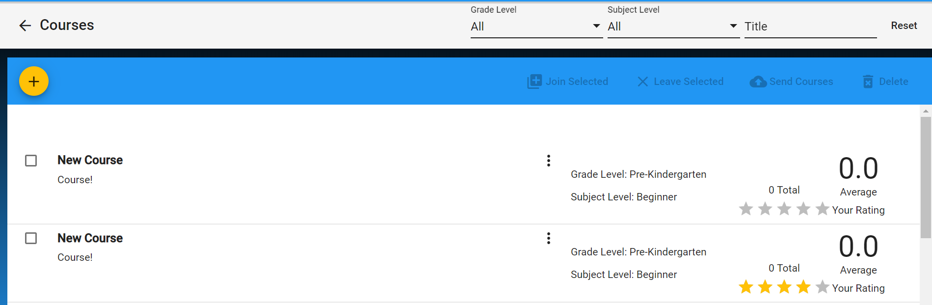 CoursesAdd: Can create duplicate course · Issue #3751 · open-learning-exchange/planet · GitHub