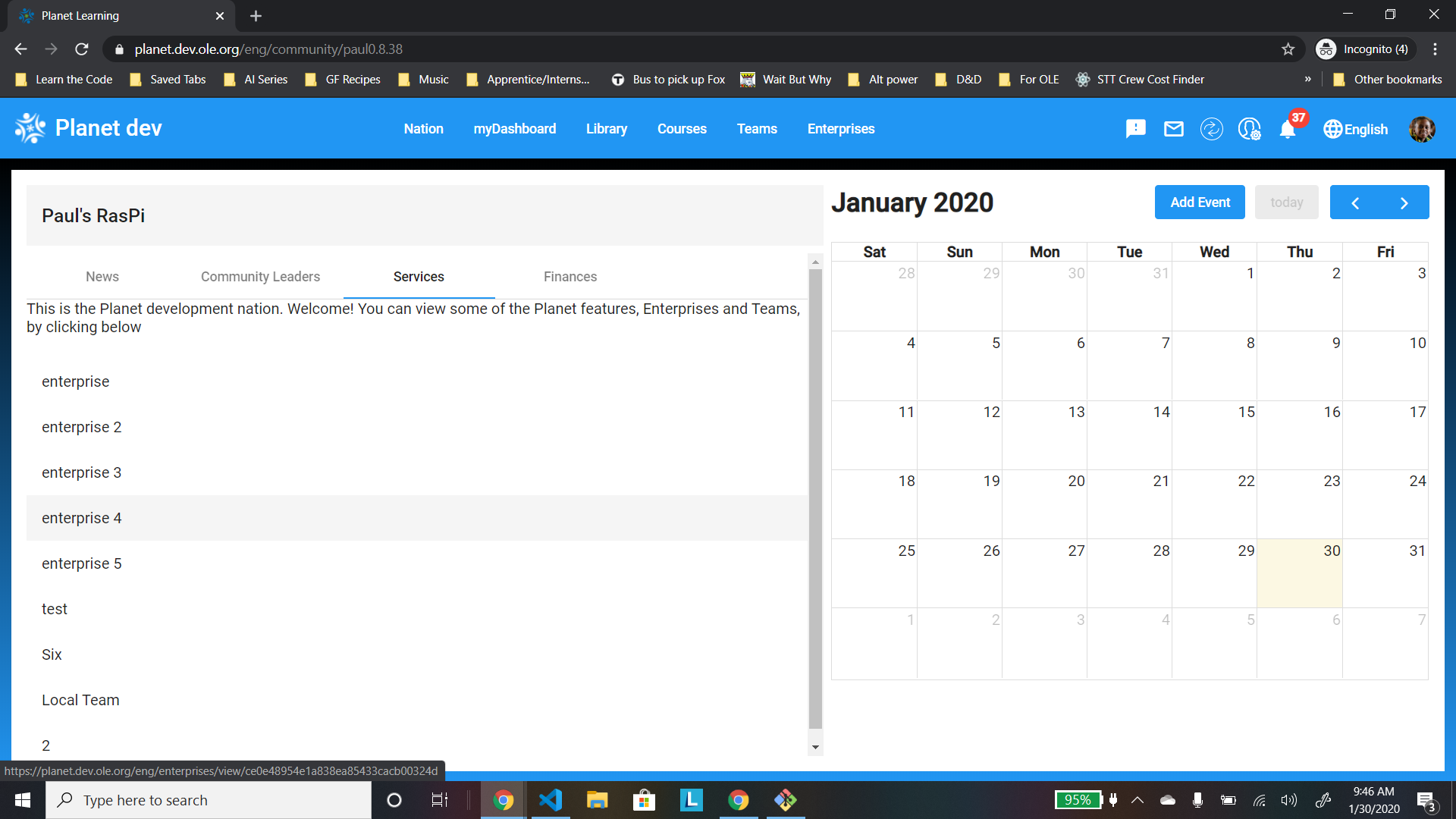 Community: Wrong description shown · Issue #5658 · open-learning-exchange/planet · GitHub