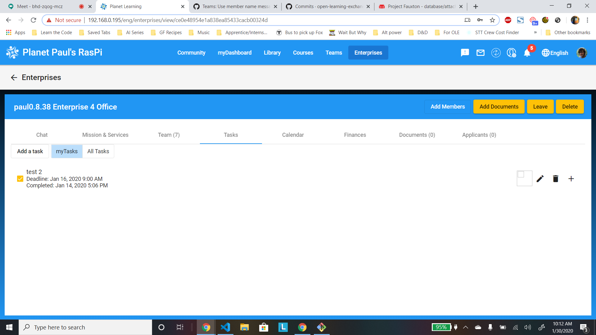 Tasks: Not showing member profile image · Issue #5660 · open-learning-exchange/planet · GitHub