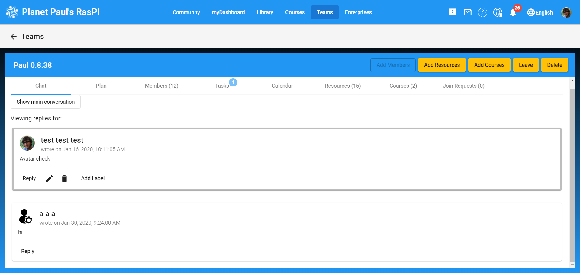 Teams: Share main chat post · Issue #6089 · open-learning-exchange/planet · GitHub