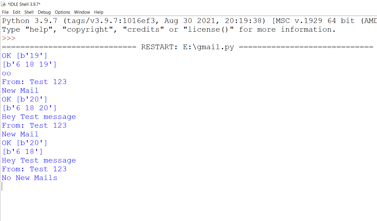 Github Ajaybadrinathemailnotificationpython A Python Script To Notify New Email By Desktop
