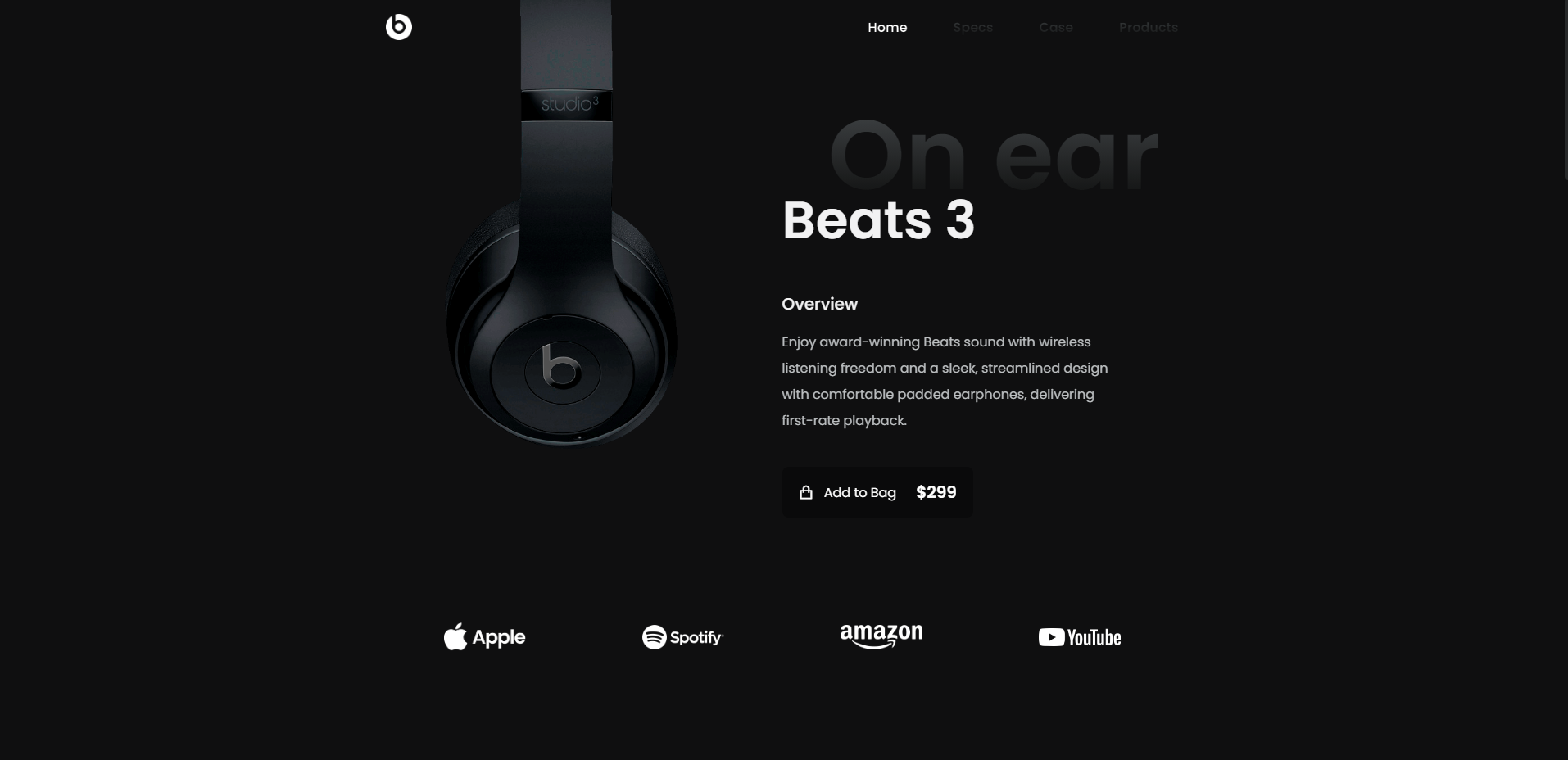GitHub - marcuscaiado/beats: Beats by Dre Responsive