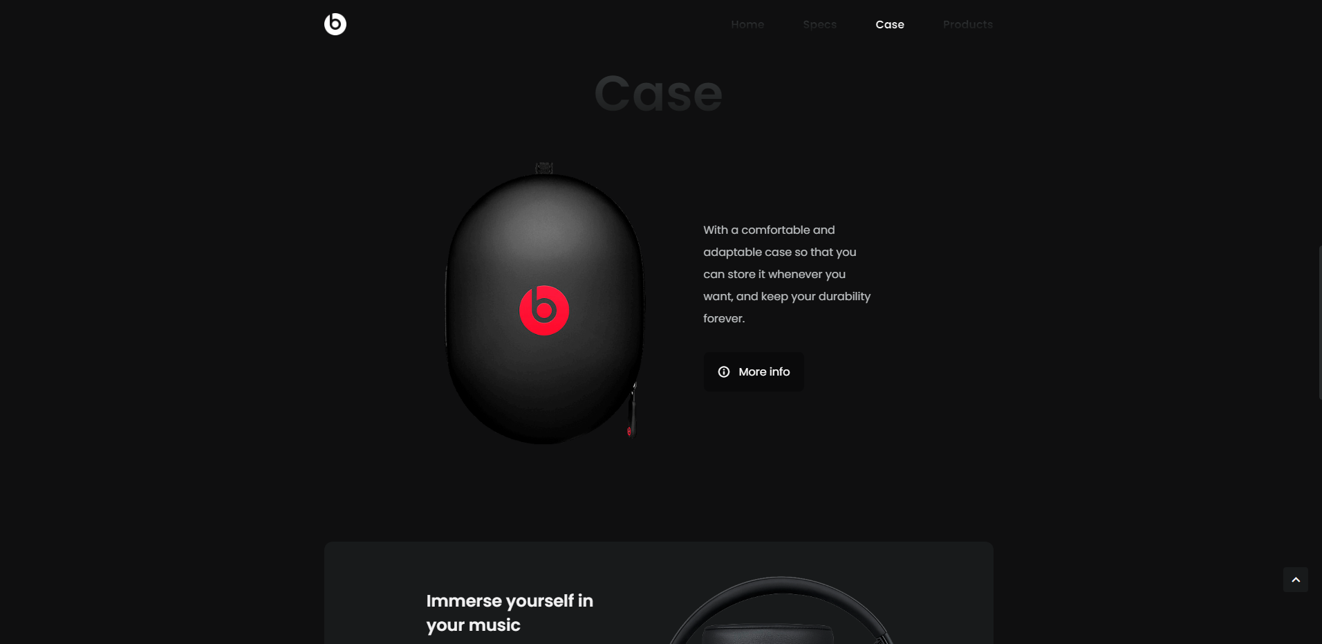 GitHub - marcuscaiado/beats: Beats by Dre Responsive