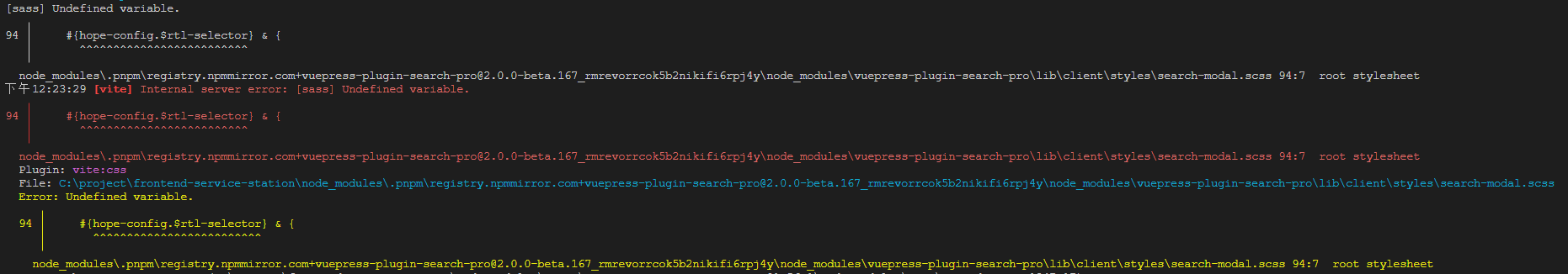 [Bug] · Issue #2805 · vuepress-theme-hope/vuepress-theme-hope · GitHub