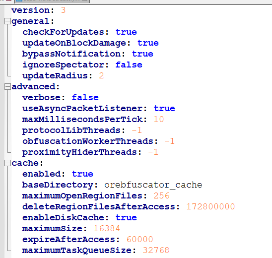 Ping is rising · Issue #306 · Imprex-Development/orebfuscator · GitHub