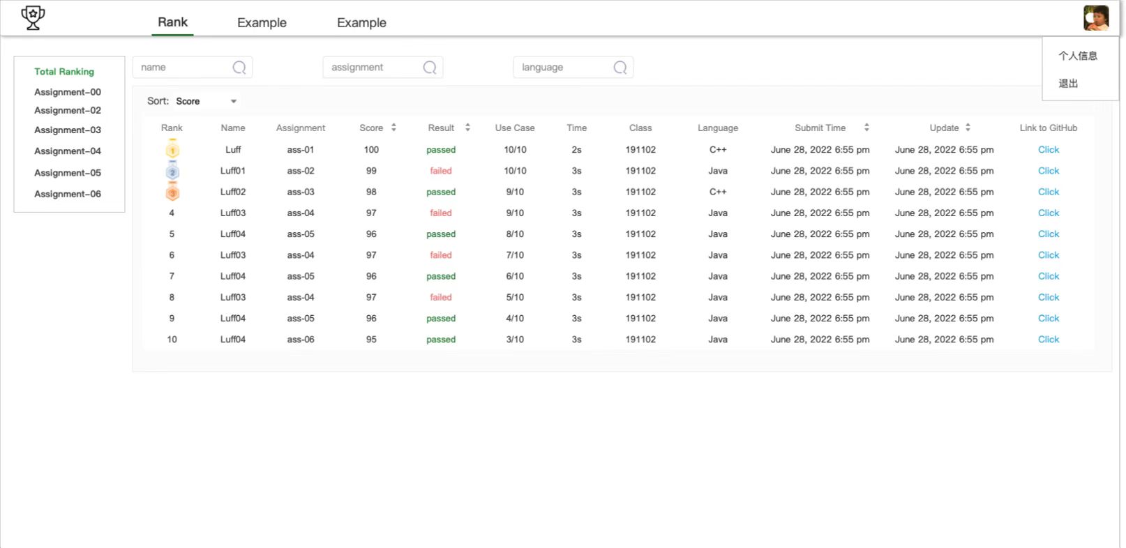 GitHub - os2edu/grading: http://os2edu.cn/grading