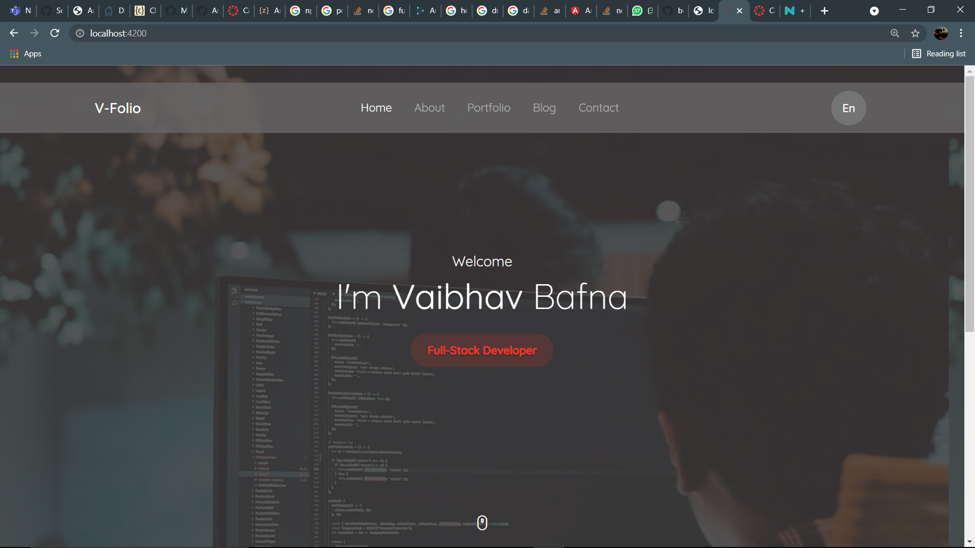 GitHub - vaibhavbafna/MyPortfolio: Angular | Springboot | Postgres