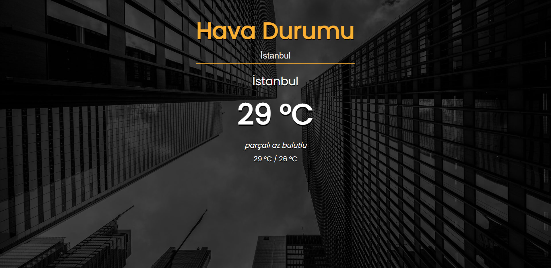 GitHub - Burak-Baylan/Hava-Durumu-WebApp: Responsive
