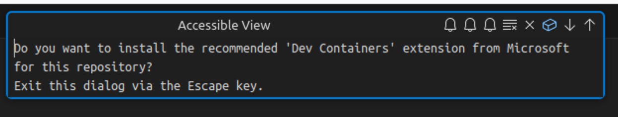 Notification Accessible View: Go to Symbol toolbar item does not work · Issue #191708 ...