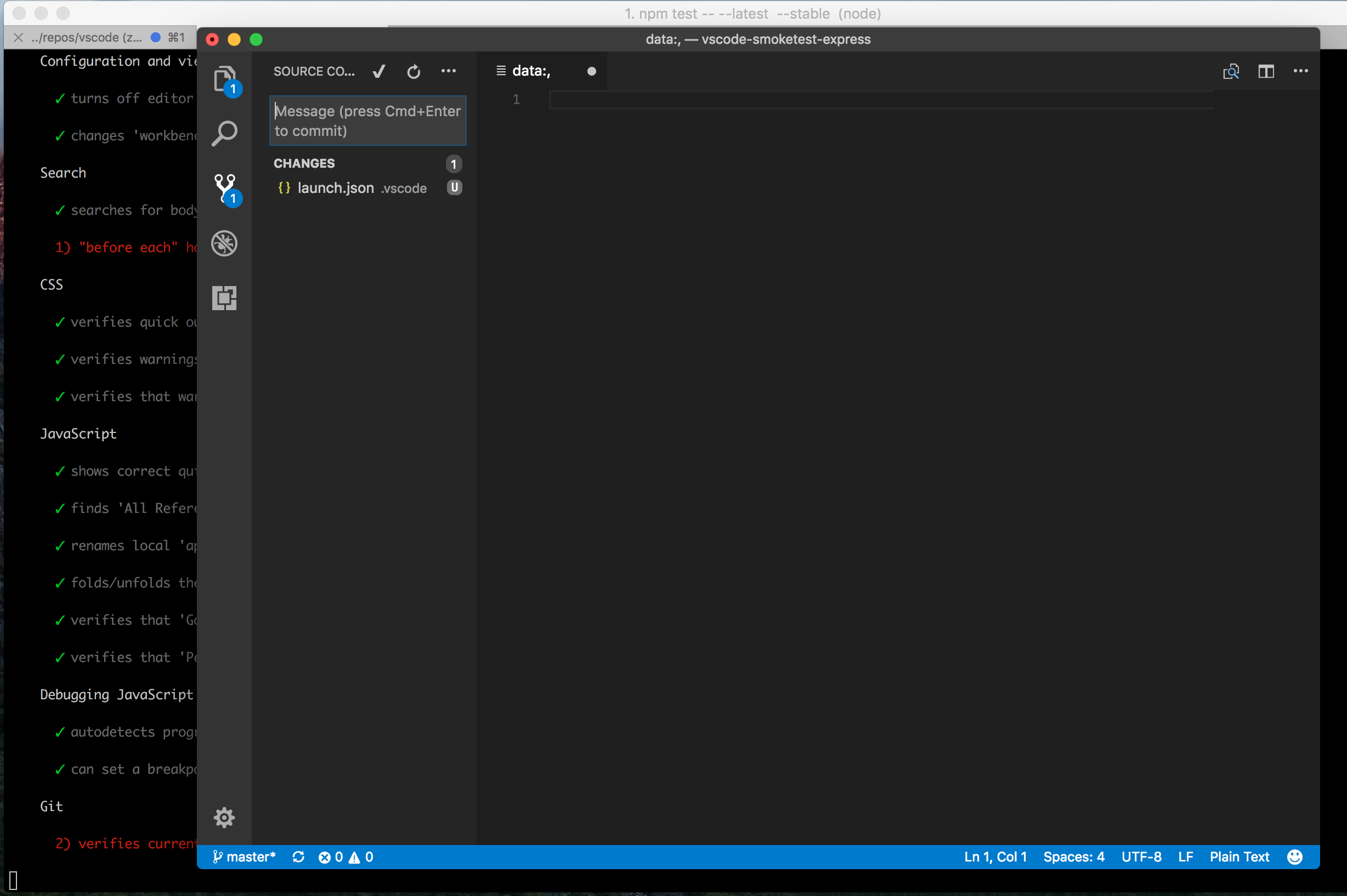 Cannot Run Integration Test While Having The Vim Extension Installed · Issue 27537 · Microsoft
