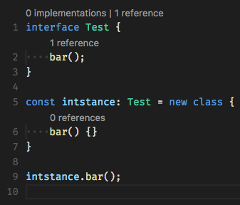 Anonymous class missing references / missing in implementations · Issue ...