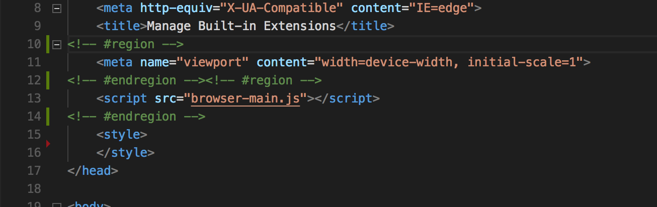 Html Folding Findings · Issue 44712 · Microsoftvscode · Github 9944