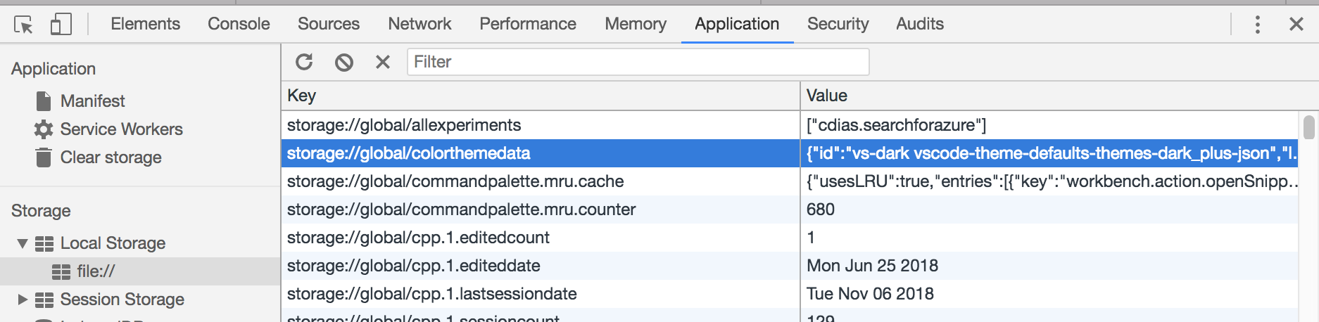 Theme colours are not maintainted with different instances and screen ...