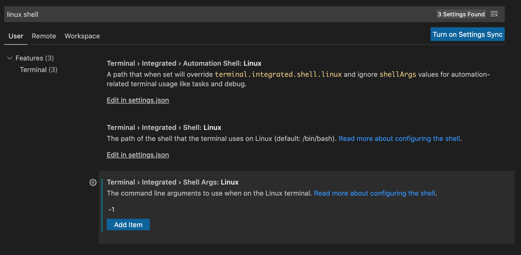 The terminal process "/bin/bash '-1'" failed to launch (exit code: 2). · Issue #3550 · microsoft ...