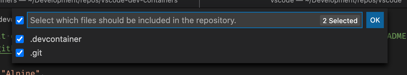 Publish to GitHub when repository is already initialized asks if I want to ignore .git · Issue ...