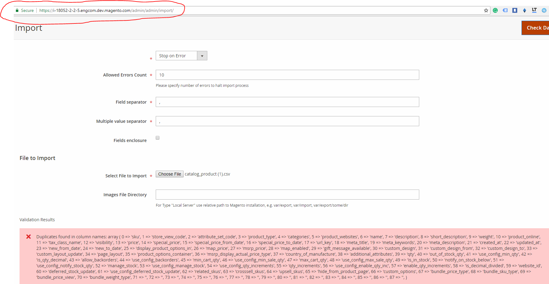 Import data 2.2.5 Value for 'product_type' attribute contains incorrect value · Issue #18052 ...