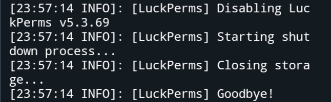 The server shuts down, during installation LuckPerms · Issue #371 · LuckPerms/LuckPermsWeb · GitHub