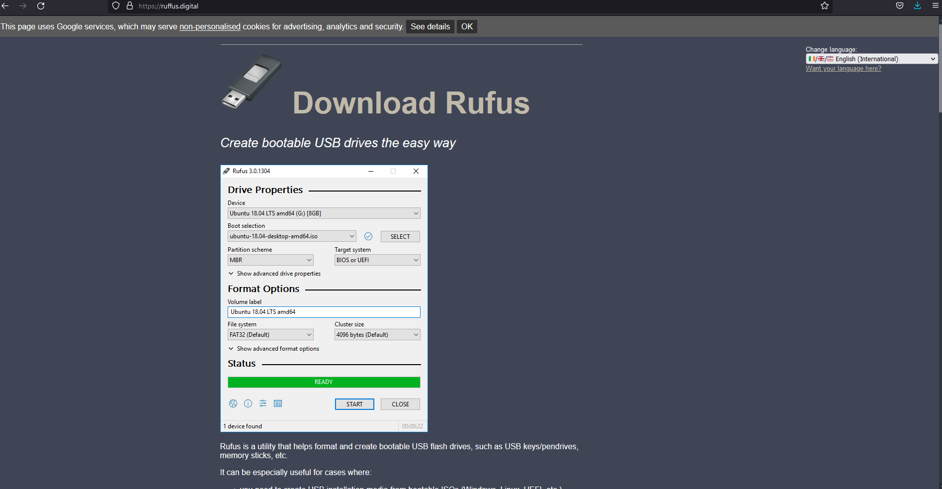 Fake rufus copy, with a replicate look · Issue #1907 · pbatard/rufus ...