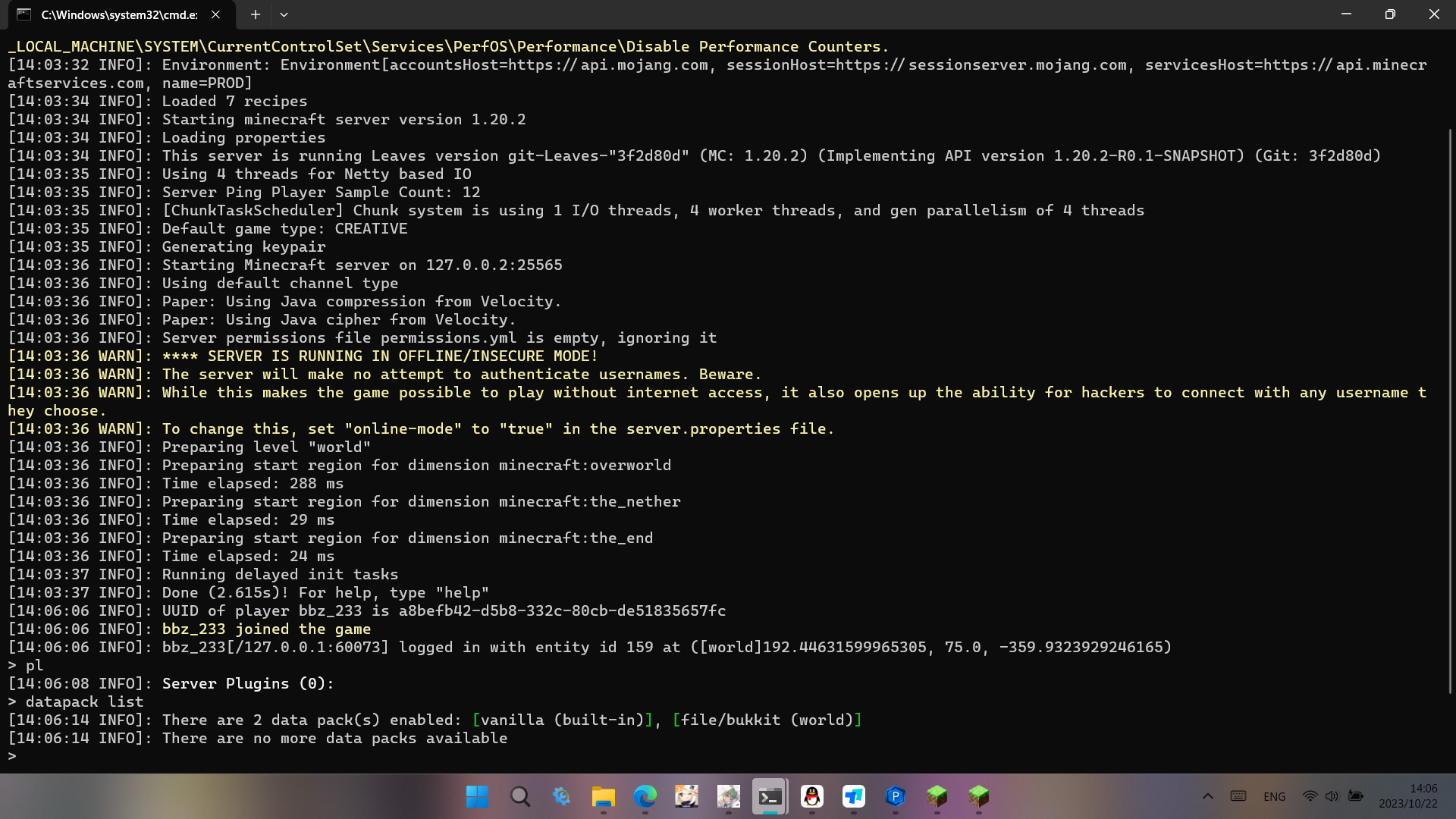 PCA协议可能需要更新 · Issue #145 · LeavesMC/Leaves · GitHub