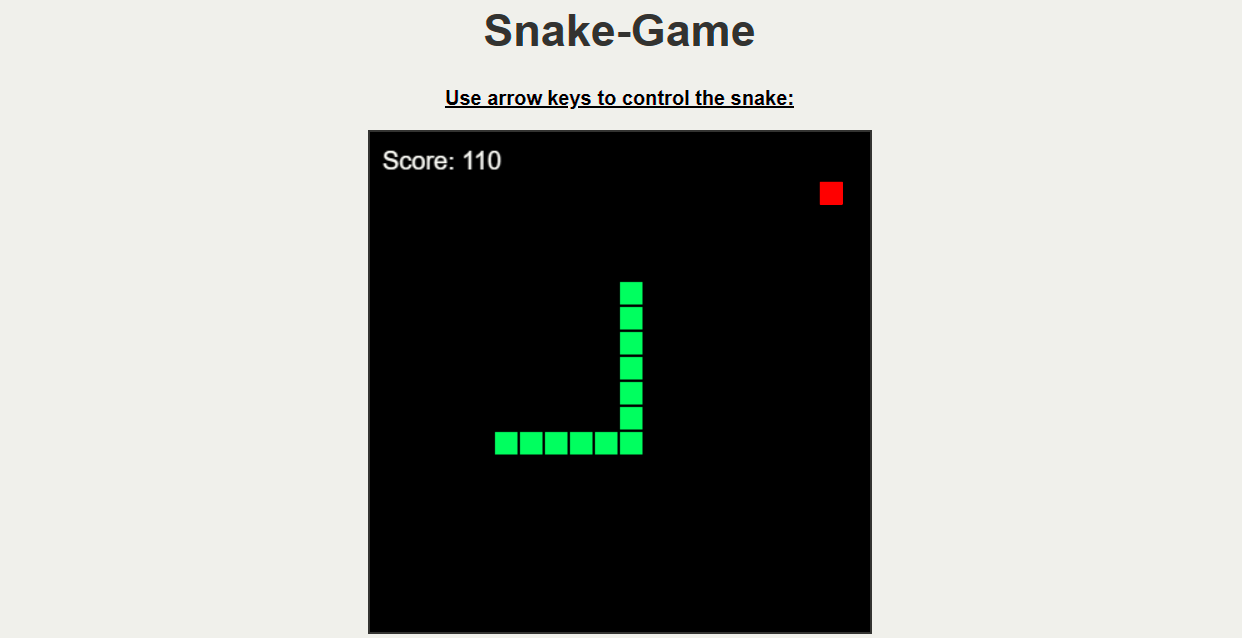 GitHub - ashubambal/snake-game: game