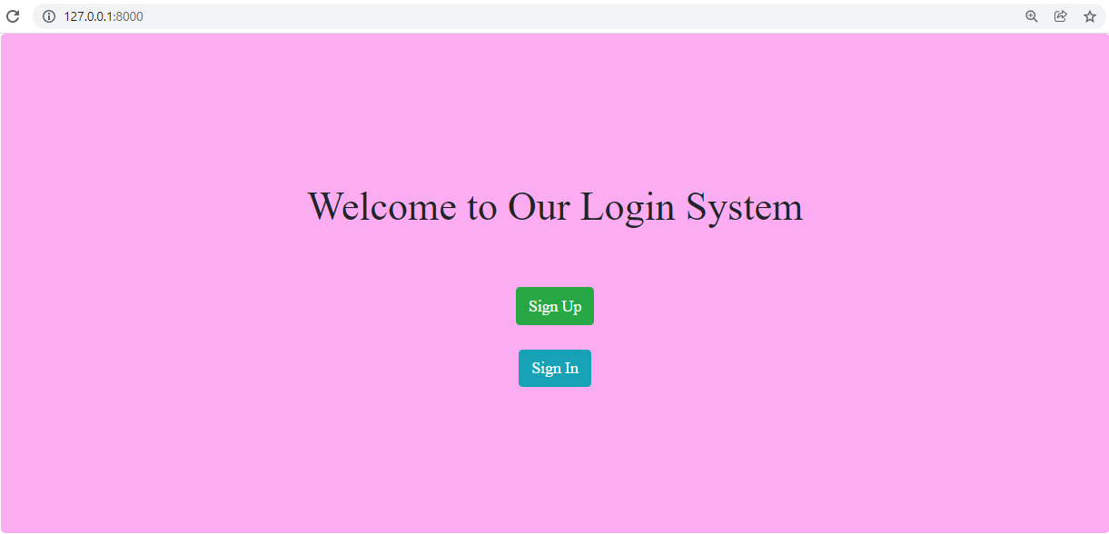 GitHub - Utkarshaingale15/Django-LoginSystem: To create Login system ...