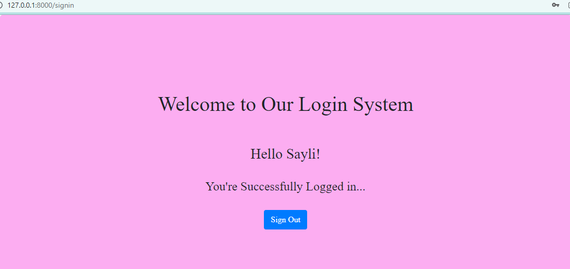 GitHub - Utkarshaingale15/Django-LoginSystem: To create Login system ...