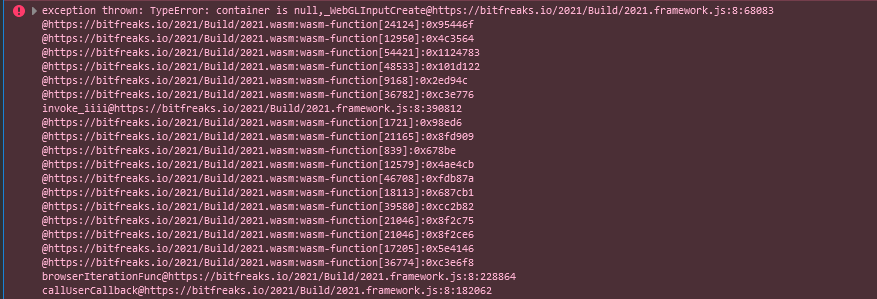 Unity 2021.3.3f1 - crashes immediately · Issue #92 · kou-yeung/WebGLInput · GitHub