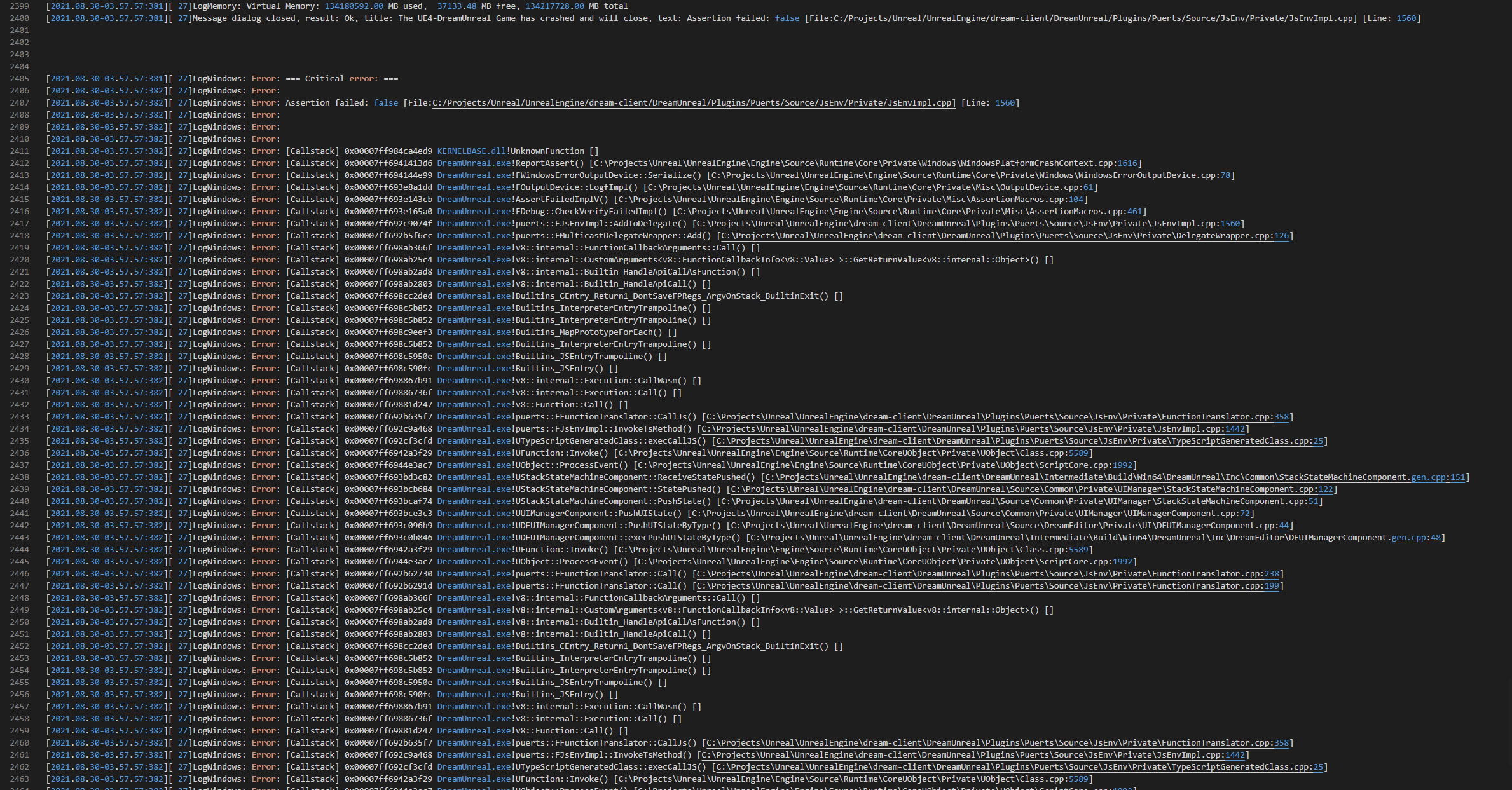 [Unreal]在TS中添加UMG UI的Button点击事件回调时，有时候会失败 · Issue #421 · Tencent/puerts · GitHub