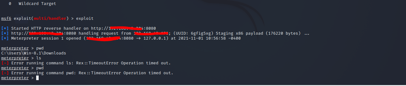 ls got stuck · Issue #15813 · rapid7/metasploit-framework · GitHub