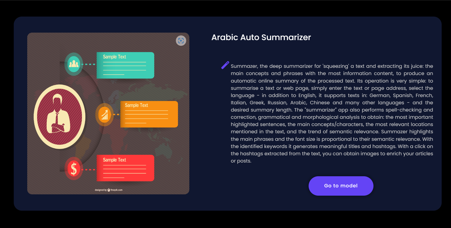GitHub - KholoudElsherbeny/Arabic-Auto-Summarizer