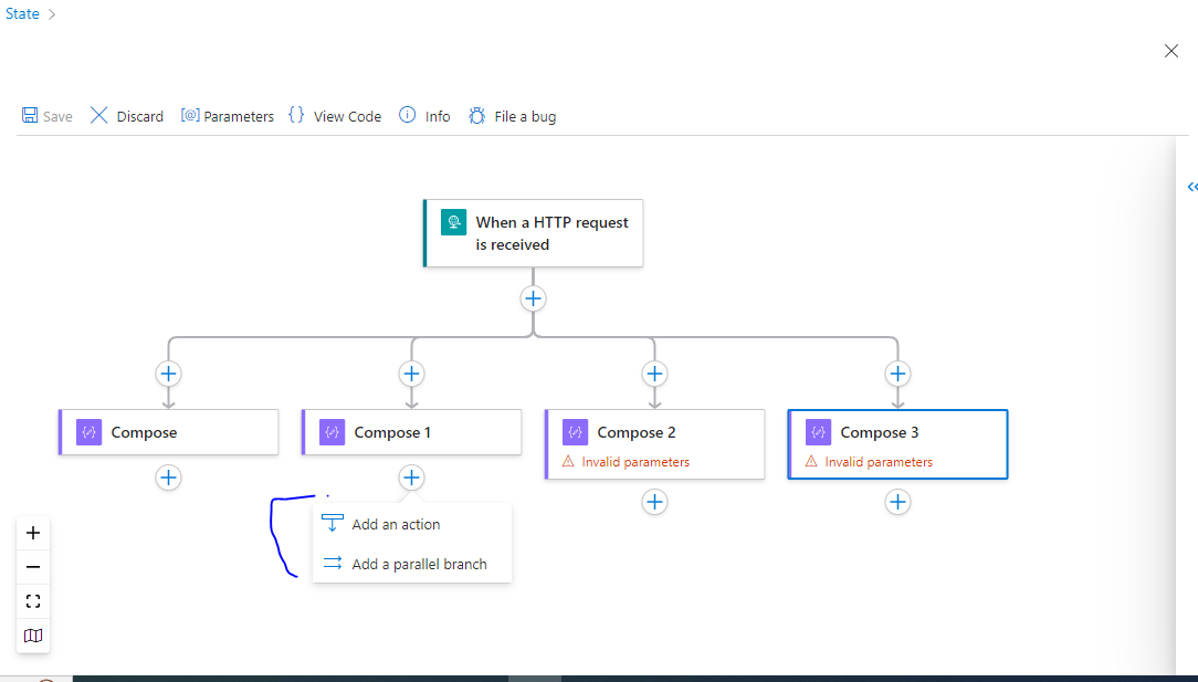 Standard Extra Add A Parallel Branch Option · Issue 2007 · Azure Logicappsux · Github