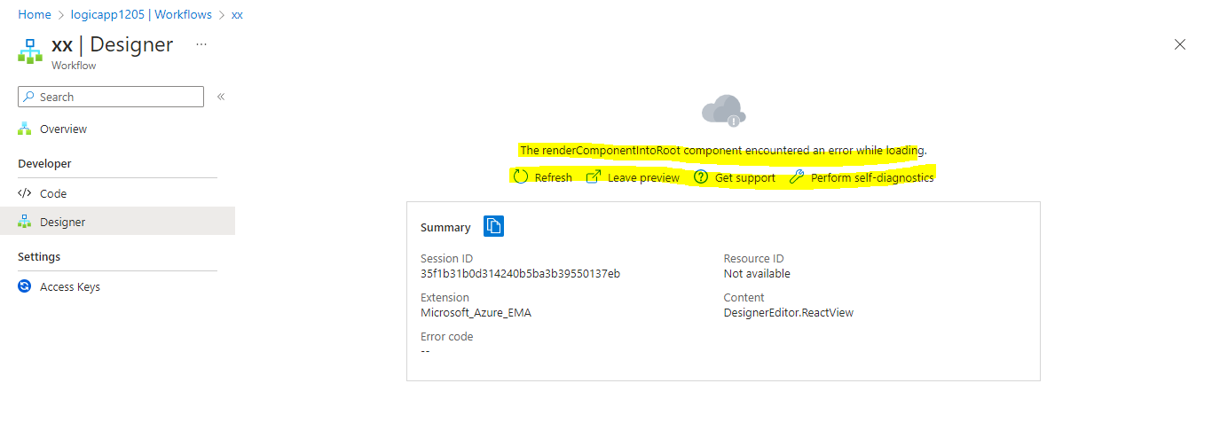 Logic app Standard New Designer_ Azure function_Experience failure. · Issue #2355 · Azure ...